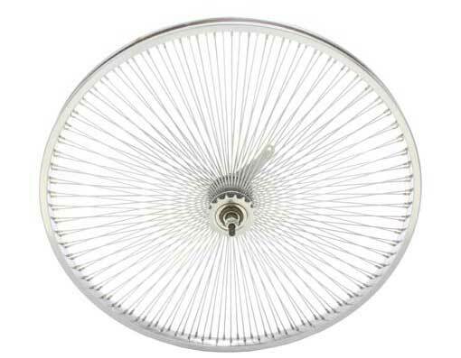 26" Beach Cruiser Bicycle Rear Coaster Brake Wheels with 144 spokes ...