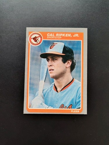 1985 Fleer Cal Ripken Jr. #187 Baltimore Orioles HOF | eBay