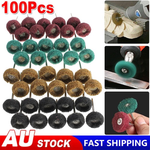100Pcs Polishing Wheel Buffing Pad Power Tools For Dremel Rotary Tool ...