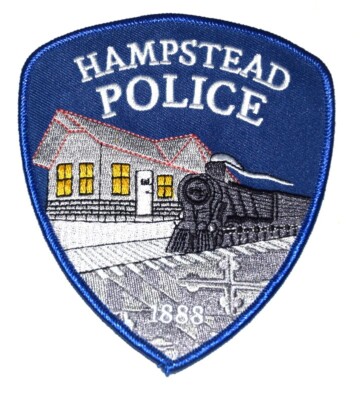 HAMPSTEAD MARYLAND MD Sheriff or Police Patch RR RAILROAD TRAIN STEAM ...