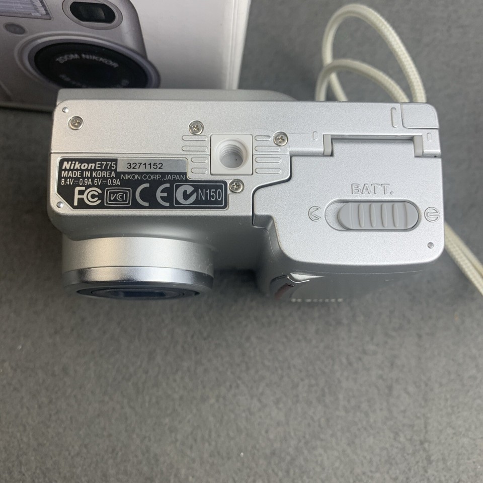 Nikon Coolpix 775 2.1 MP Silver Digital Camera With Charger | eBay