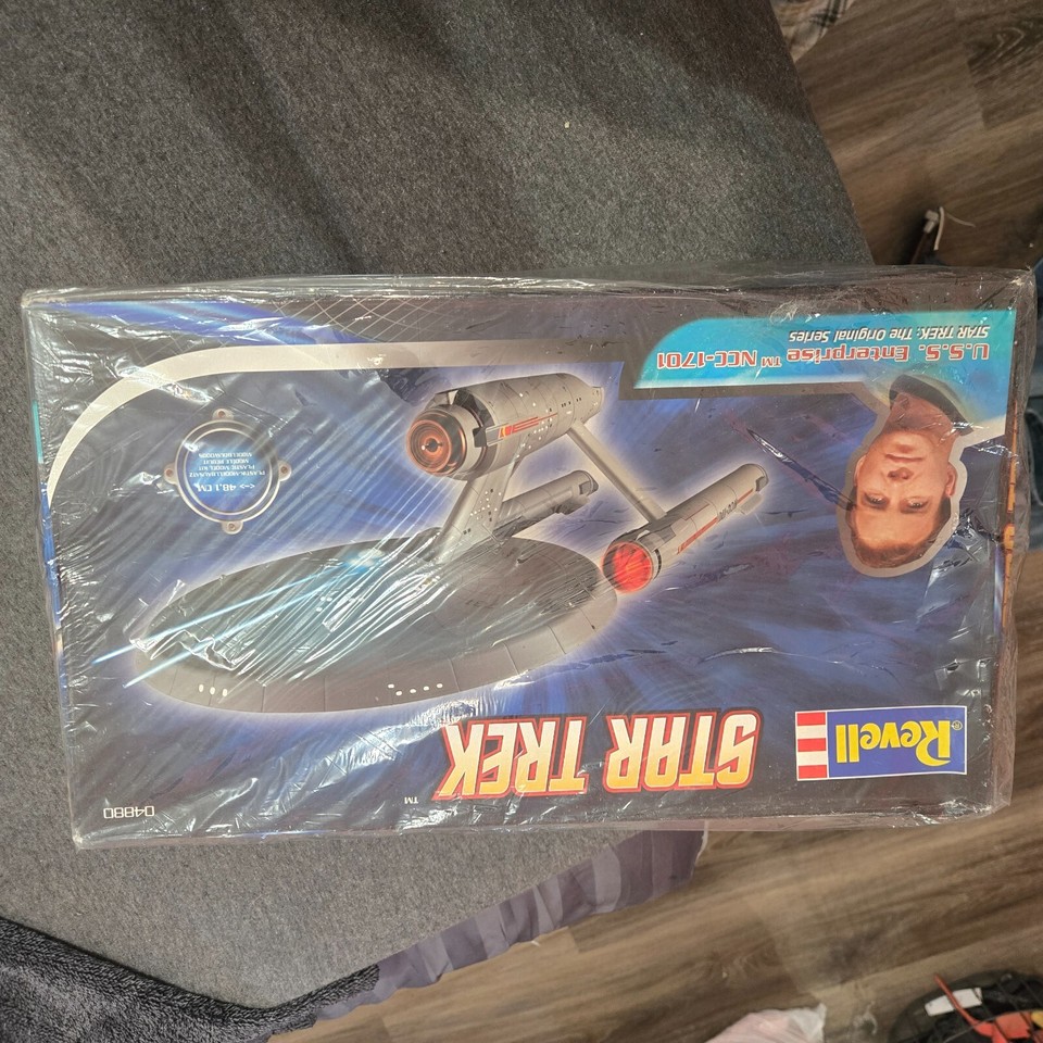 Revell Revell Star Trek Models- Sealed! TOS Enterprise 04880 and ...