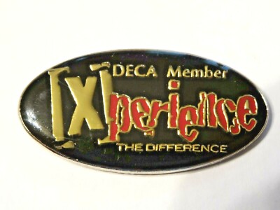DECA MEMBER ~ EXPERIENCE THE DIFFERENCE ~ ENAMEL LAPEL PIN | eBay