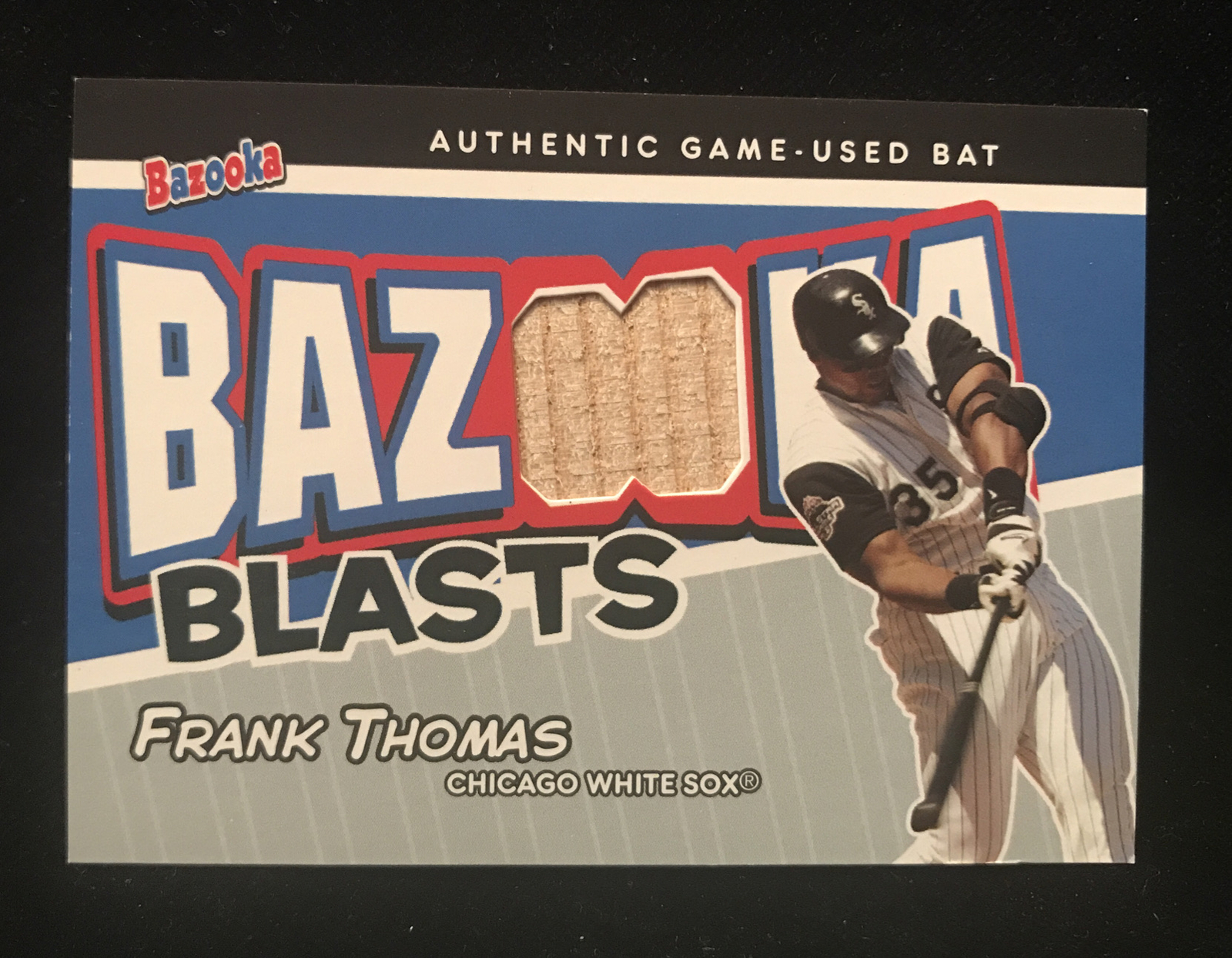 frank Thomas 2004 Bazooka Blast Used Bat Bbft | eBay