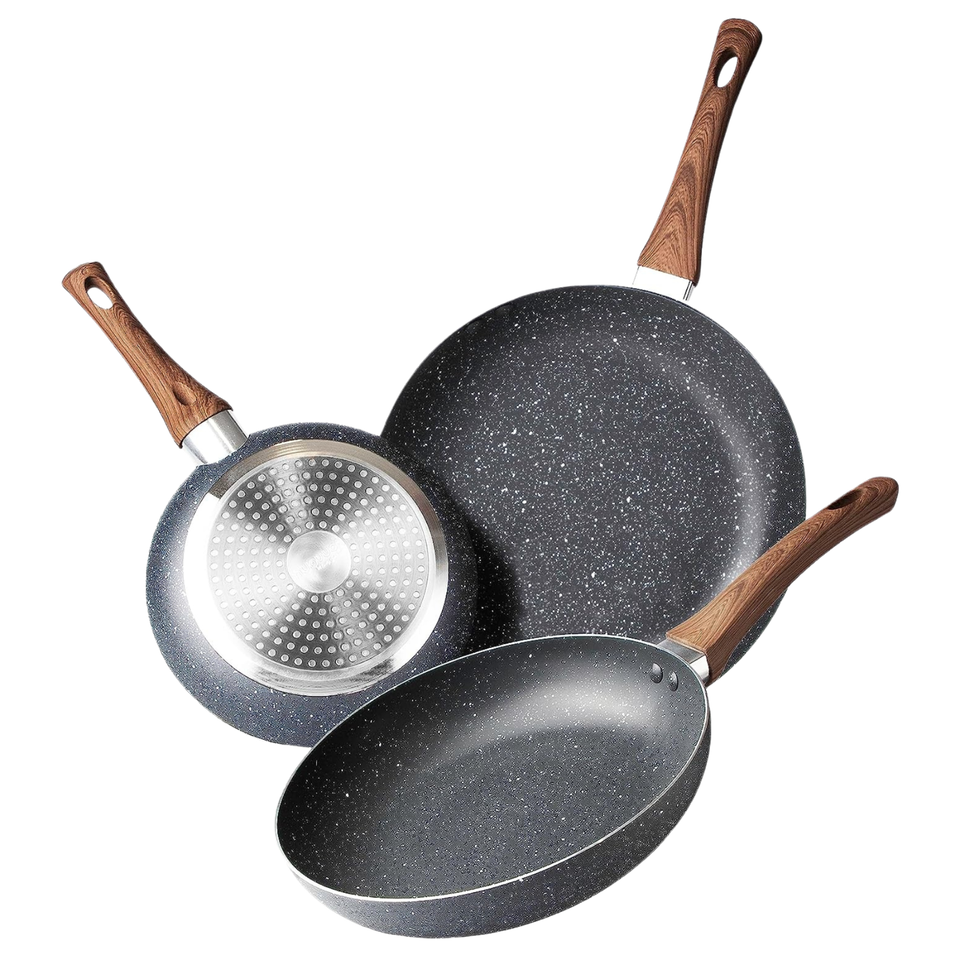 Marble Cookware Collection: Frying Pans, Woks, Sauté Pans, and ...