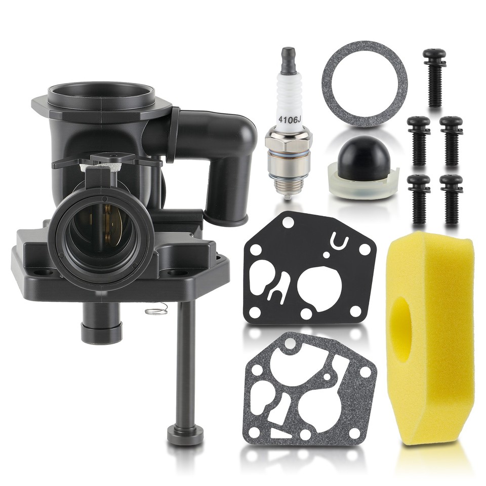 Carburetor & Tune up Kit For B&S 499809 498809A 494406 3HP 3.5 3.75 4.5 ...