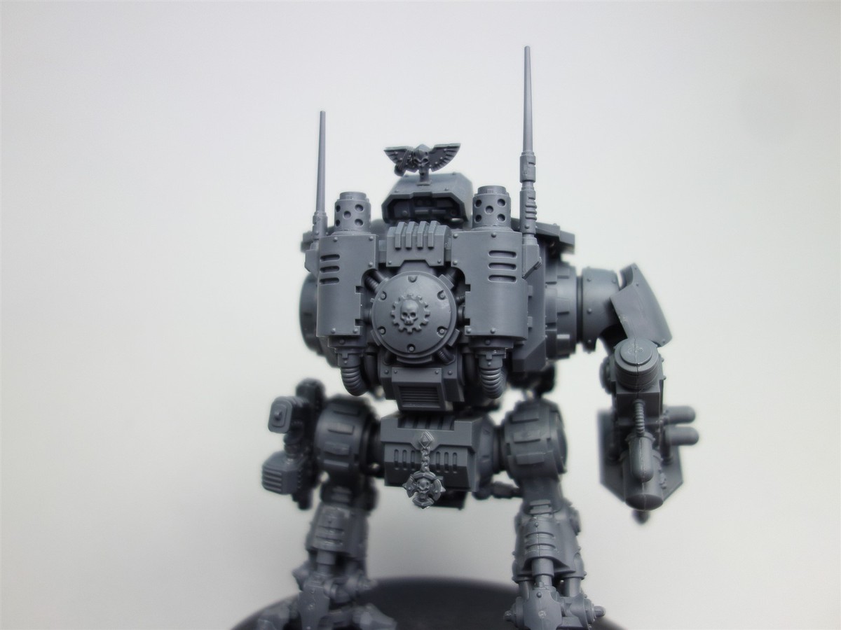 Raven Guard 40k Space Marine Primaris Invictor Tactical Warsuit - Games ...