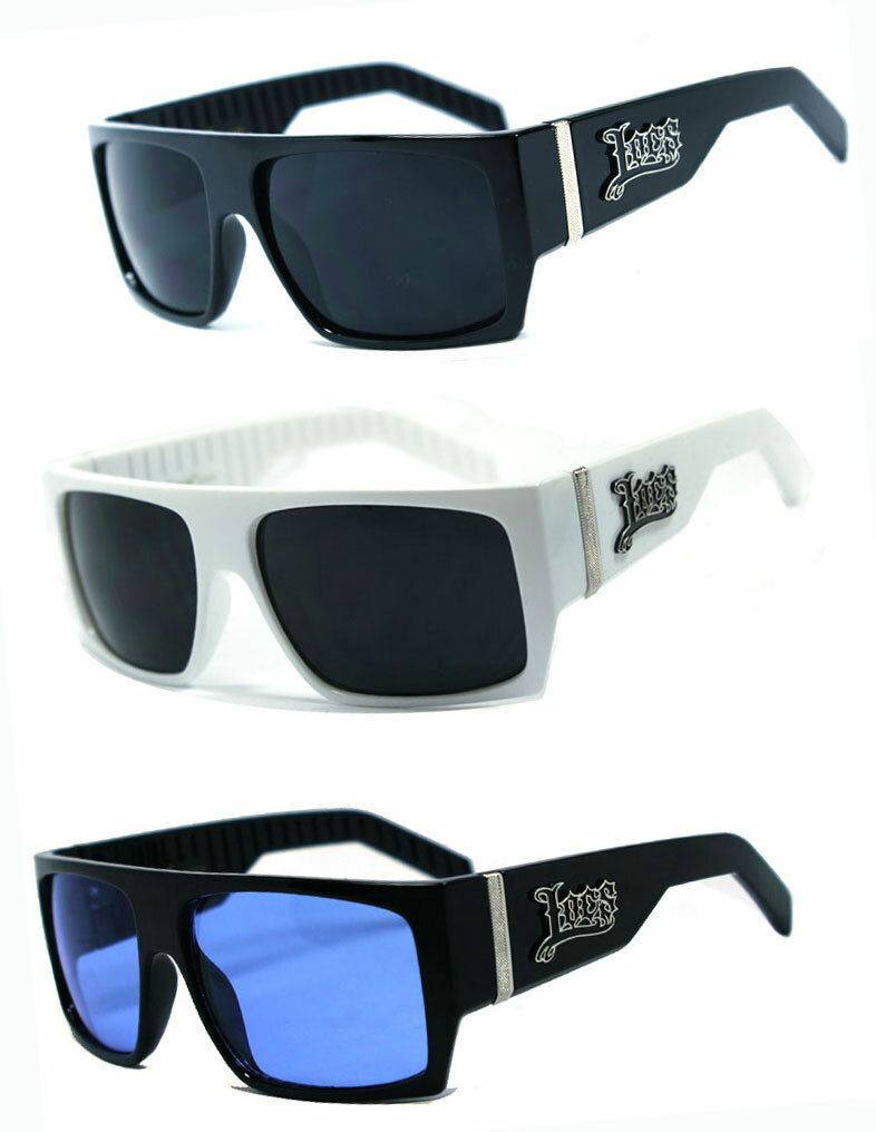 Locs Mens Cholo Biker Sunglasses Flat Top Style - LC74 Assorted | eBay