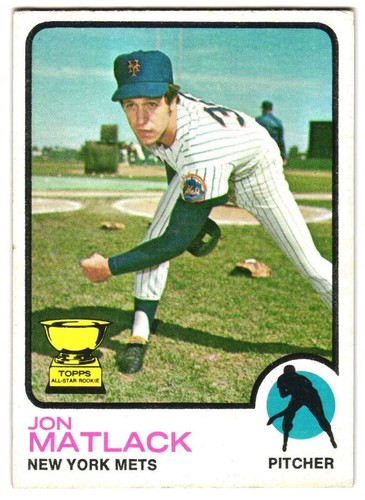 1973 Topps Baseball #55 Jon Matlack New York Mets - VG/Ex | eBay