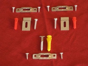 1 Set Frame/Picture Hanging T-screw Security Hardware - for Wood (or ...