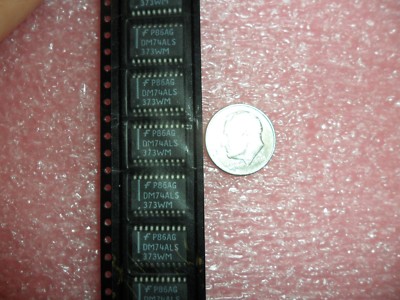 DM74ALS373WM IC LATCH 3-ST 8 CH 20 PIN SOIC FAIRCHILD SEMI (LOT OF 10 ...