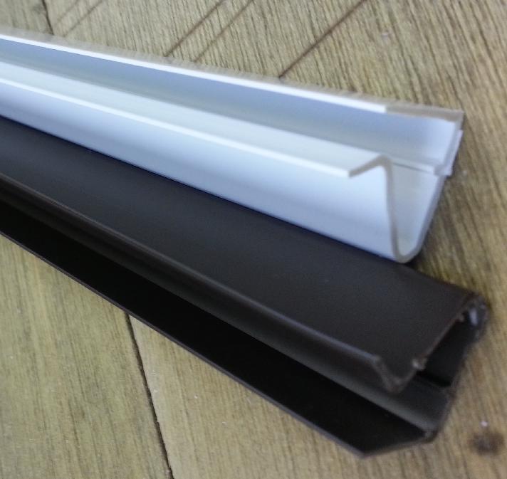 End Closure Drip Channel for Polycarbonate Roofing Sheets / 10mm-25mm ...