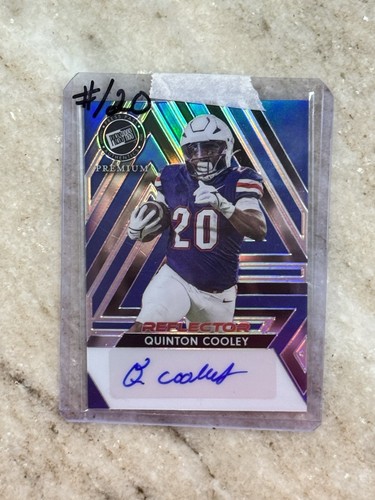 2024 Leaf Reflection Autographs Quinton Cooley Press Pass /20 | eBay