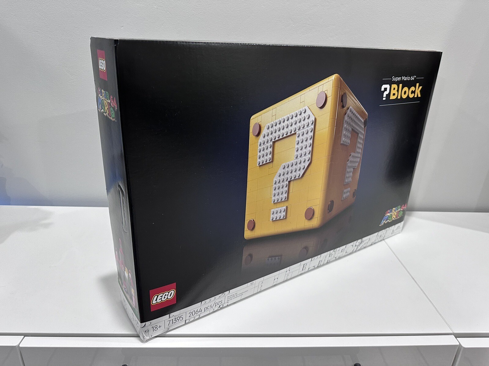 LEGO Super Mario 64 Question Mark Block [71395] NEW Unopened Fast ...