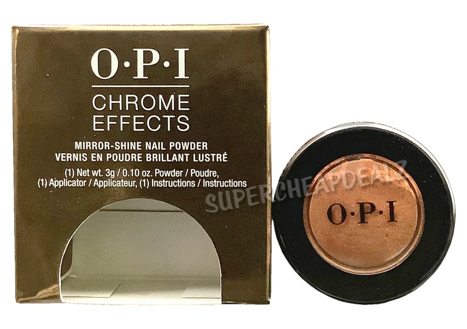 OPI Chrome Effects Nail Powder 3g / 0.1oz / Top Coats 0.5oz - ALL ...
