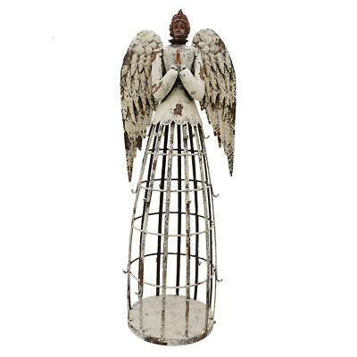 Metal Angel Statues for Garden Yard Lawn Decor Sculpture Antique ...