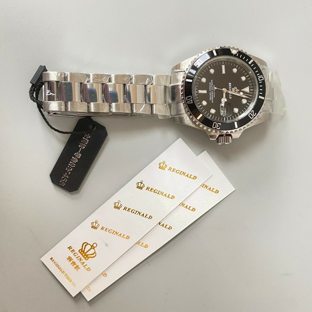 Men's Reginald 2115 Two Tone Superlative Chronometer WR 300m Date Watch ...