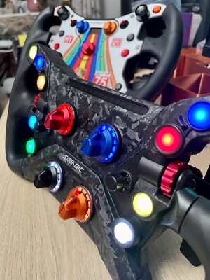 Simagic GT Neo Anodized CNC Aluminium Encoder Knobs (Also Fits Generic ...