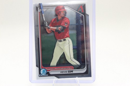 Kevin Sim 2024 Bowman Chrome Card #BCP-34 Arizona Diamondbacks | eBay