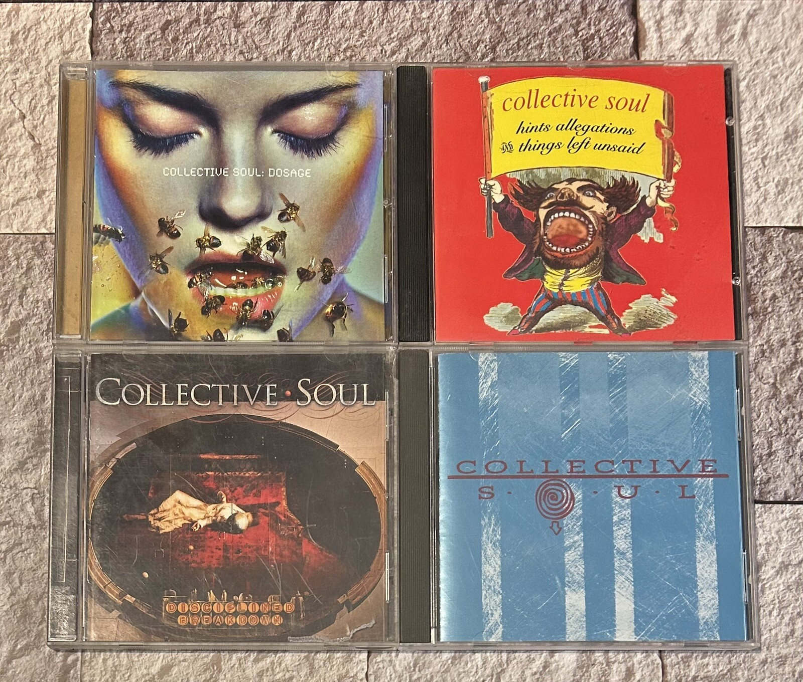 Collective Soul Lot of 7 CD'S-Home, Dosage, Youth, Blender, Self Titled ...