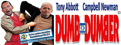 FUNNY TONY ABBOTT STICKER DUMB AND DUMBER ABBOTT AND NEWMAN VLAD ...