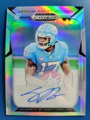 Anthony Ratliff-Williams 2019 PRIZM DRAFT ROOKIE RC AUTO SILVER #253 ...