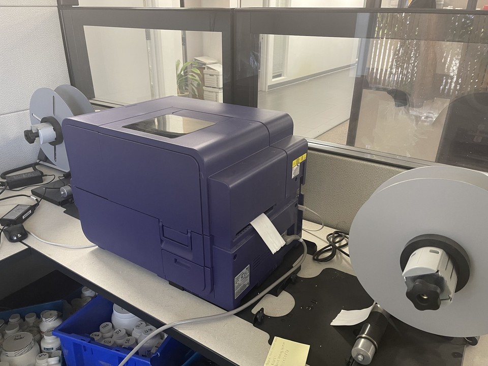 QuickLabel Kiaro! Fast Inkjet Color Label Printer with Label Rewinder ...