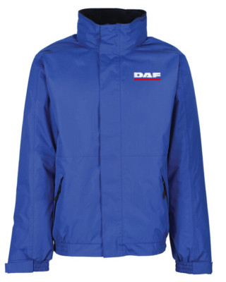 DAF FLEECE LINED WATERPROOF COAT JACKET EMBROIDERED LOGO | eBay UK