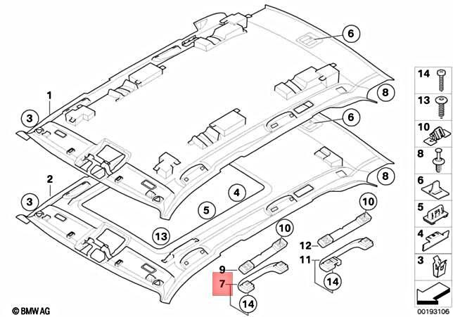 Genuine BMW X5 E70 X5 3.0d 3.0sd 3.0si 3.5d 30dX 35dX 35iX Handle ...