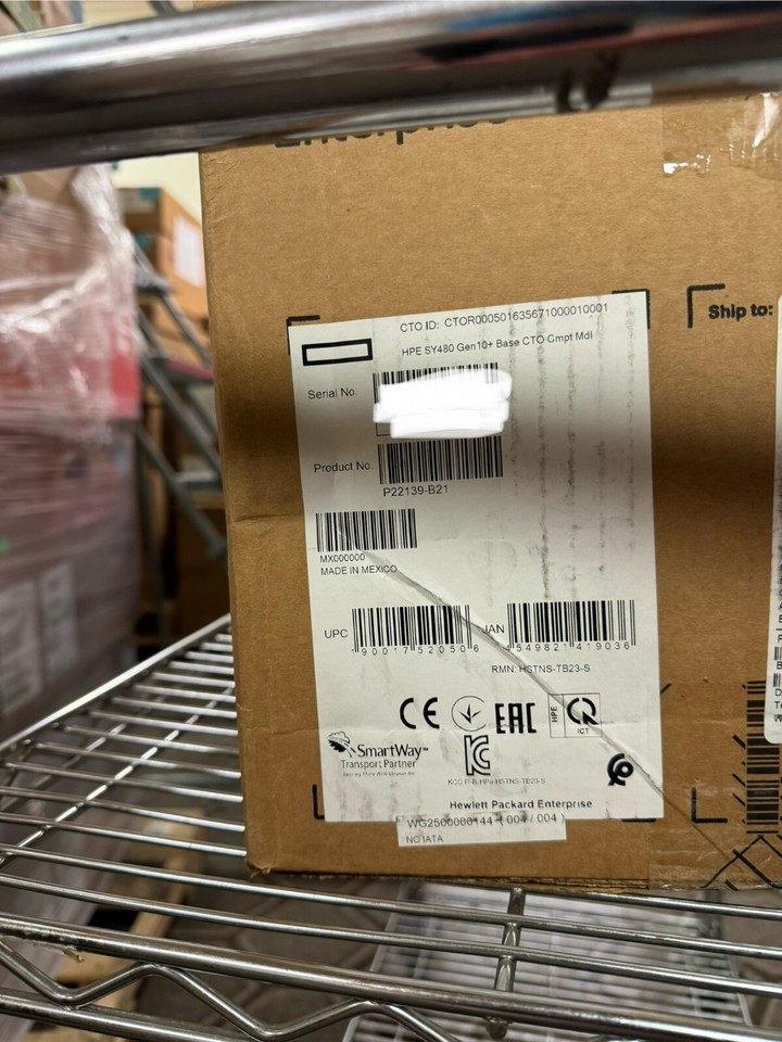 HPE Synergy 480 Gen10 Blade CTO Chassis | Server | Grade A | P22139-B21