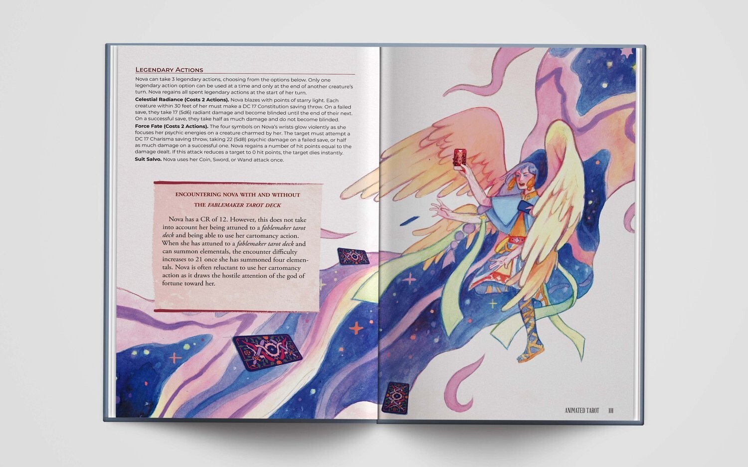 The Fablemaker's Animated Tarot Guidebook Silver Hitpoint Press HPPB005 ...