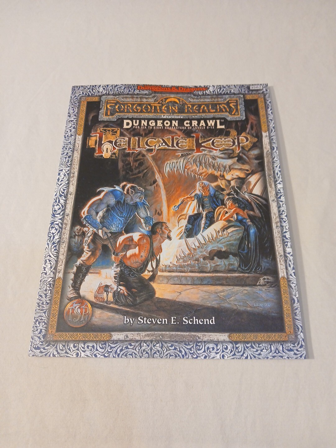 Dungeons and Dragons Reprint of Forgotten Realms Hellgate Keep Dungeon ...