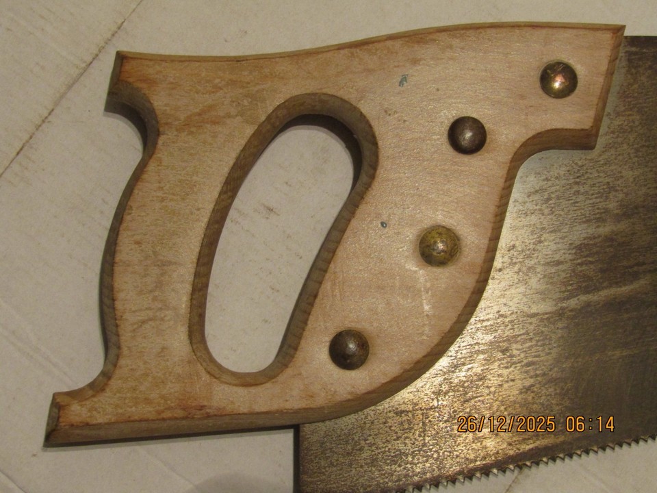 3-Vintage panel saws carpenter ship wheelwright woodwork hand tools ...