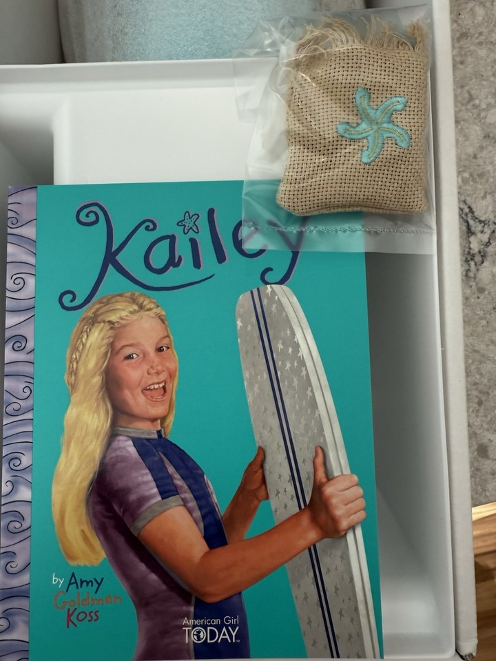 American Girl 18” Doll & Book Kailey Hopkins - Retired GOTY 2003 New In ...