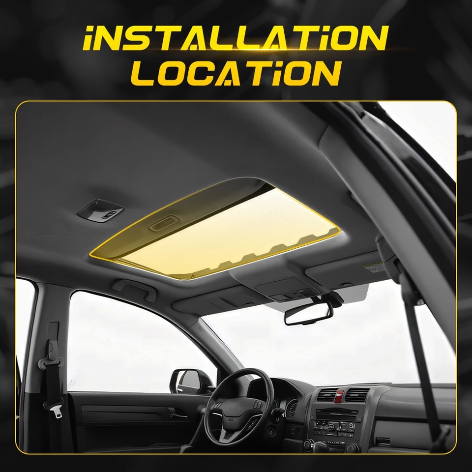 Sunroof Glass Weatherstrip Seal Black Rubber For 1999-2010 VW JETTA ...