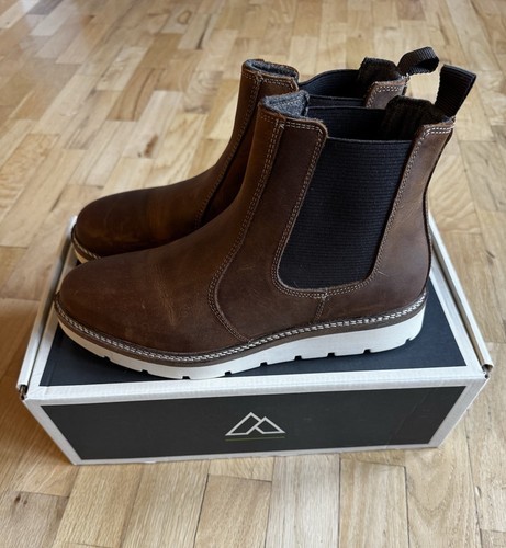 Alpine Design Blaze Chelsea Boot Women’s Size 8 Brown Leather | eBay