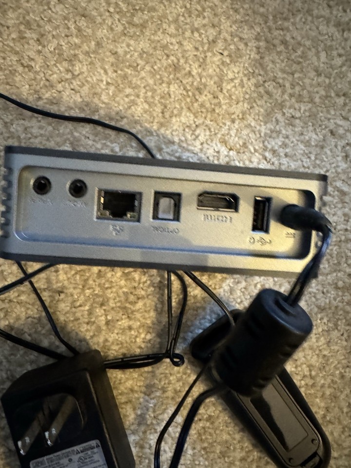 WESTERN DIGITAL WD TV Live PLUS HD STREAMING HDMI MEDIA PLAYER+REMOTE ...