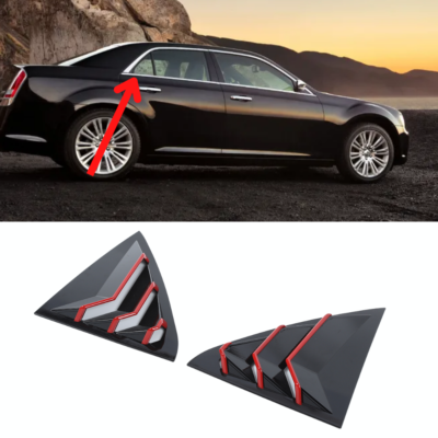 For Chrysler 300 300C Accessories 2011-2022 Real Window Louver Shutter ...