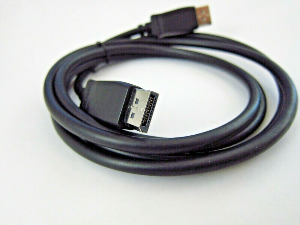 6 Feet Genuine DELL Displayport DP Male-to-Male Monitor Display Cable 6 ...