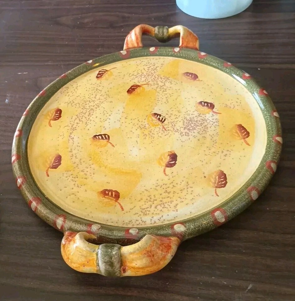 Handmade Modigliani Via Condotti Roma Italy Serving Plate with Cover | eBay