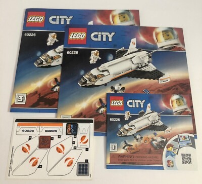 LEGO® City Mars Research Shuttle (60226) - Instructions & Stickers ONLY ...