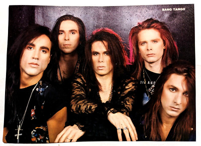 BANG TANGO / JOE LESTE / BAND 1980'S MAGAZINE FULL PAGE PINUP POSTER ...