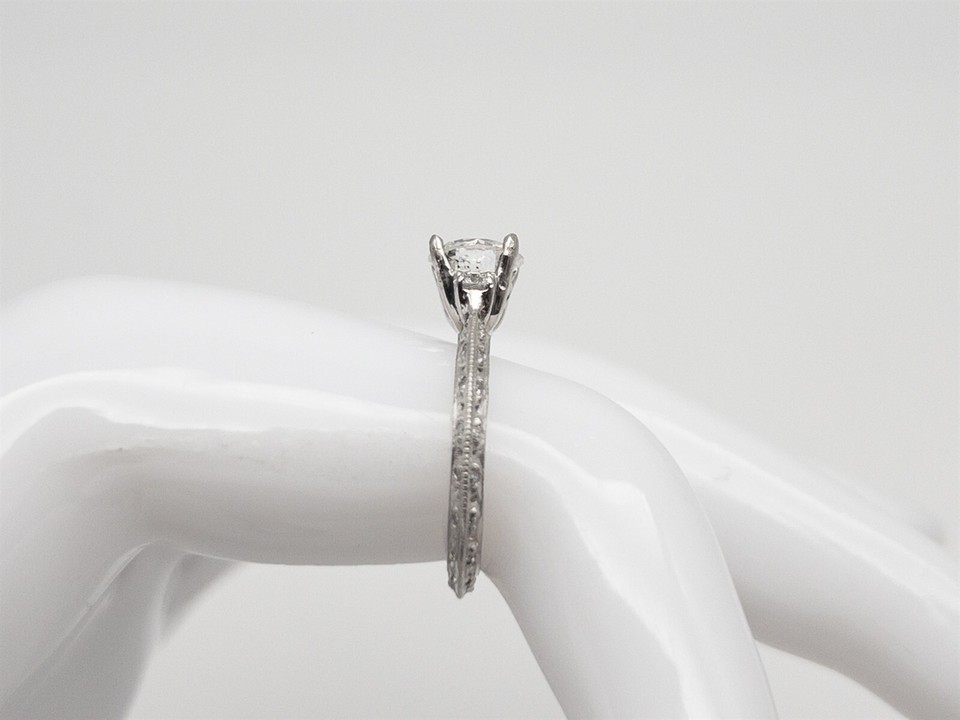 $10,000 TACORI 1.65ct Natural Si1 I Diamond Platinum Eternity Wedding ...