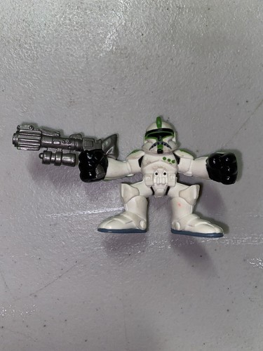 Star Wars Galactic Heroes Phase 1 Green Clone Trooper Hasbro 2004! | eBay