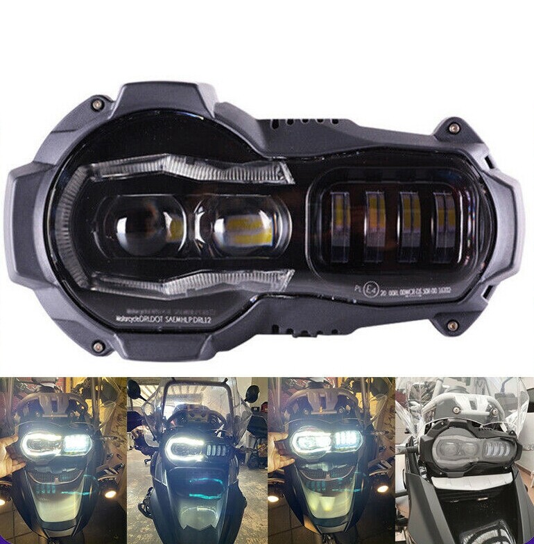 LED Headlight Assembly For BMW R1200GS Adventure 2006-2013 BMW R1200GS ...