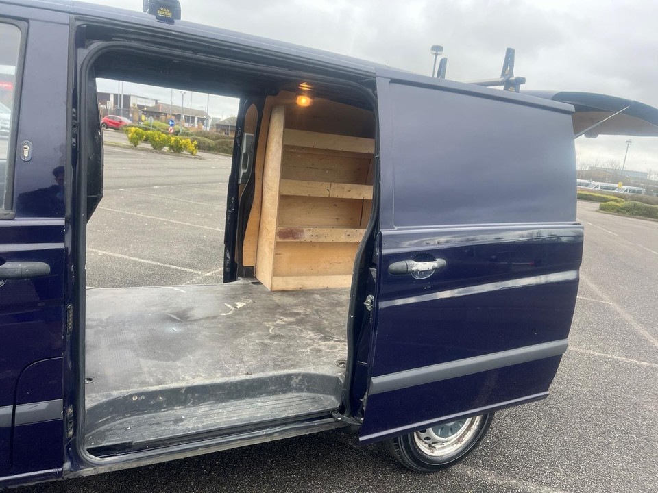 2014 MERCEDES BENZ VITO 113 CDI BLUE EFFICIENCY PANEL VAN NO VAT TO PAY ...