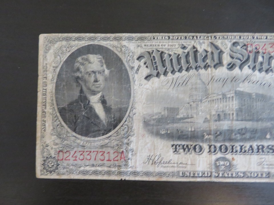 1917 ~ $2 ~ UNITED STATES LARGE NOTE ~ F | eBay