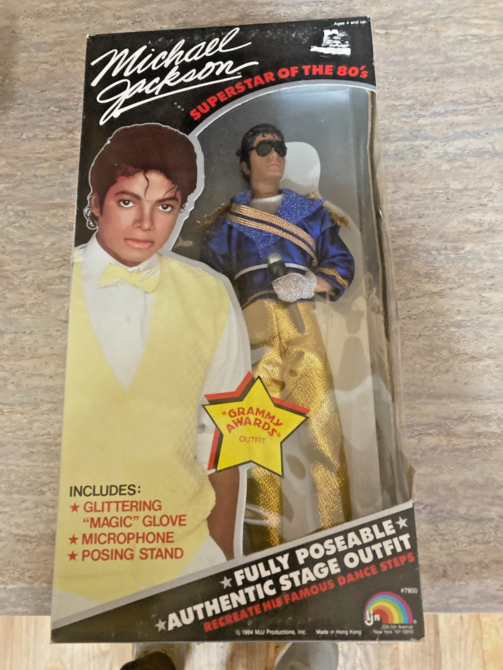 1984 MJJ Productions Lot of (5) Michael Jackson Dolls in Original Boxes | eBay