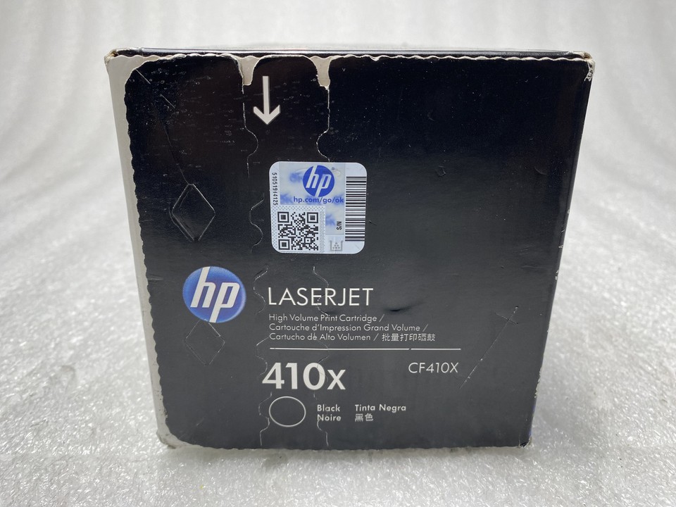 HP CF410X Black Toner Cartridge 410X Genuine Sealed | eBay