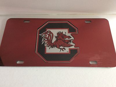 South Carolina Gamecocks License Plate Auto Car Tag Licensed NCAA | eBay